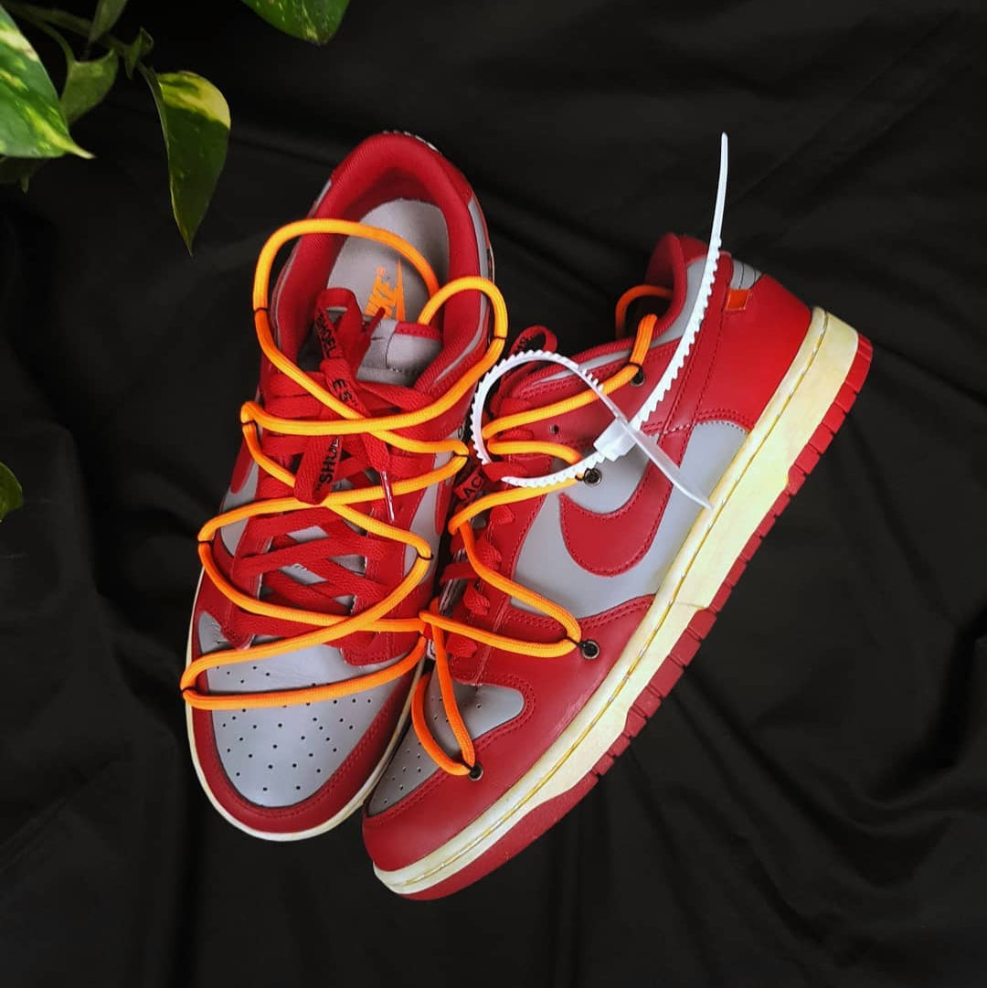 Custom Nike Dunk Secondary Lacing System Red – customasurprise
